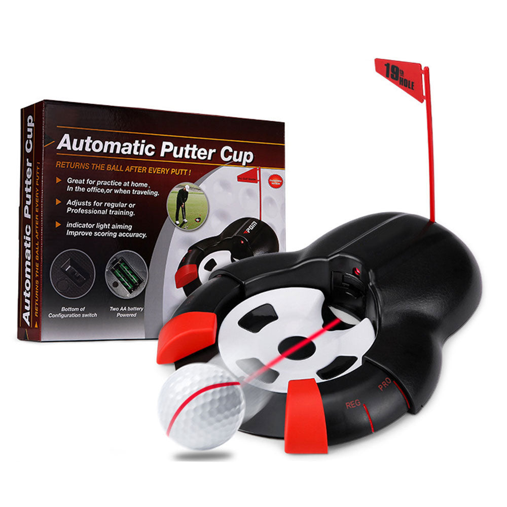 COOLBABY WQSJ-ZDHQQ Golf Automatic Putting Cup Return Machine,Practice