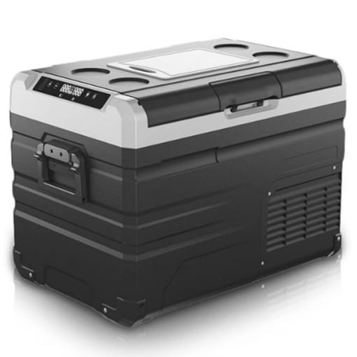 Alpicool Portable Car Refrigerator with Solar/AC/Car Mini Fridge, 45 L ...