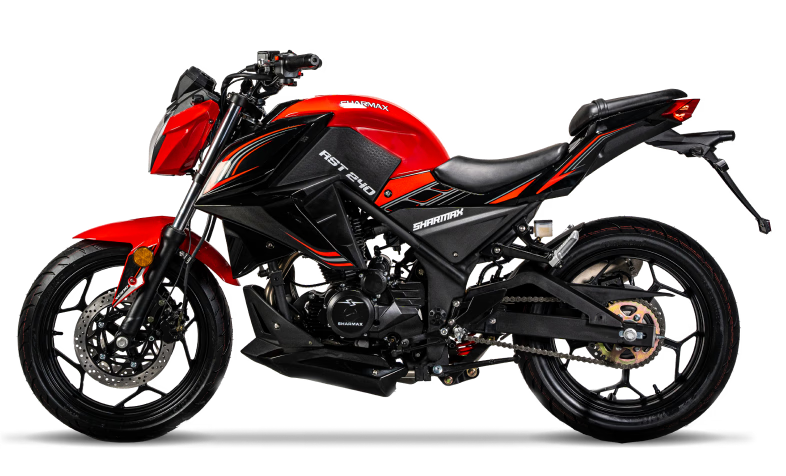 SHARMAX Naked Bike RST 240: Advanced 4-Stroke Motorcycle– COOLBABY