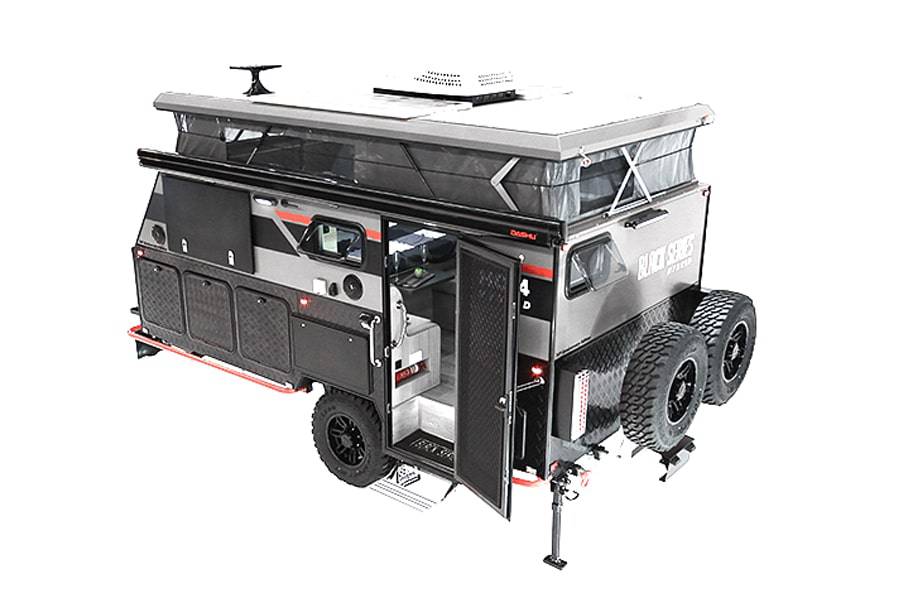COOLBABY Black Series HQ14 20FT OFFROAD TRAVEL TRAILER WITH LUXURY ...
