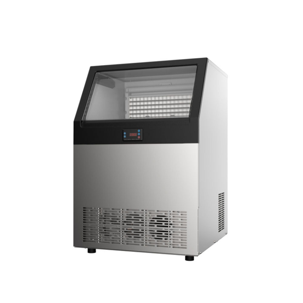 Commercial Ice Cube Maker – 40kg/h | 22mm Cube Size | Stainless Steel ...