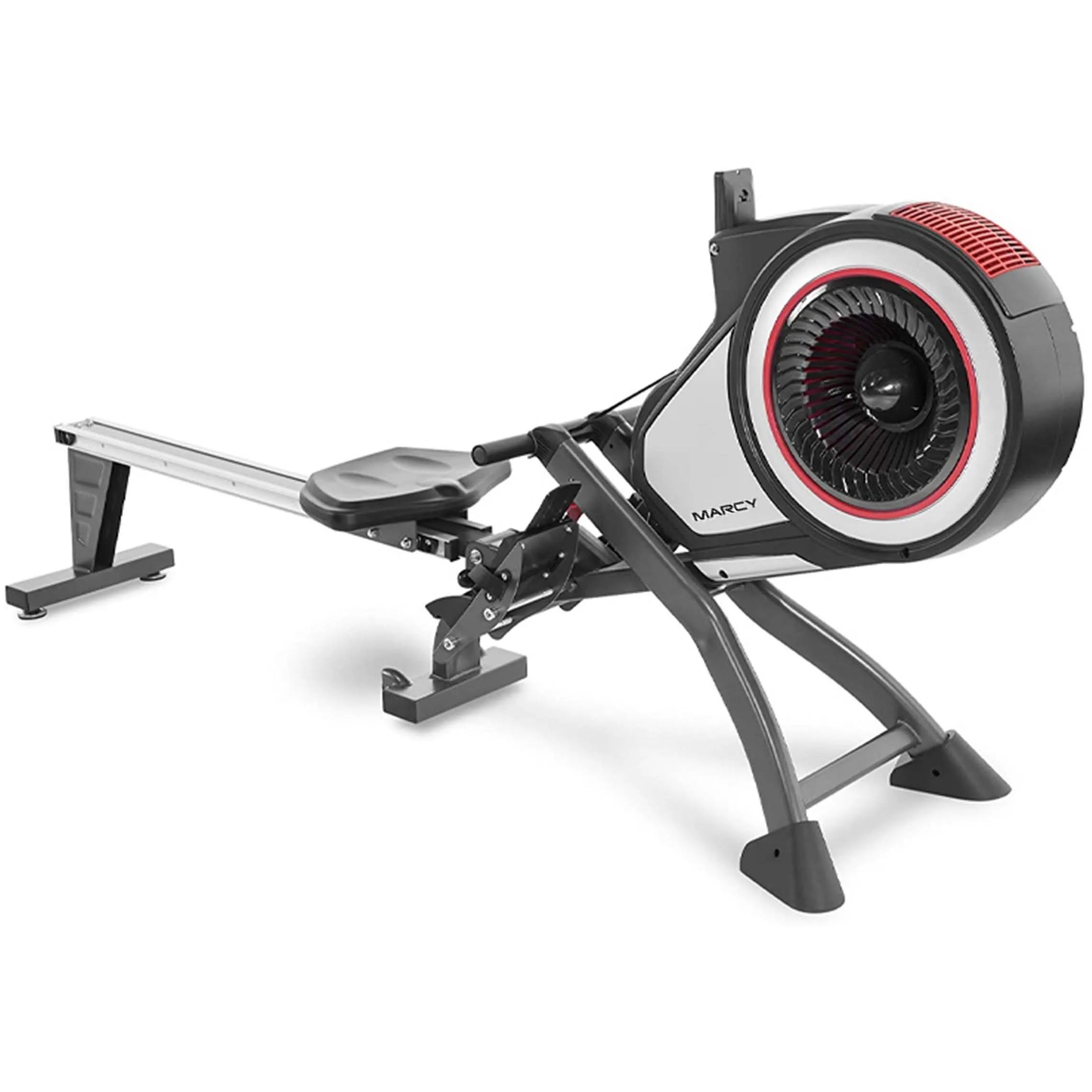 Marcy NS 6050RE Folding Turbine Rower: Air Rowing Machine with 8 Resis ...