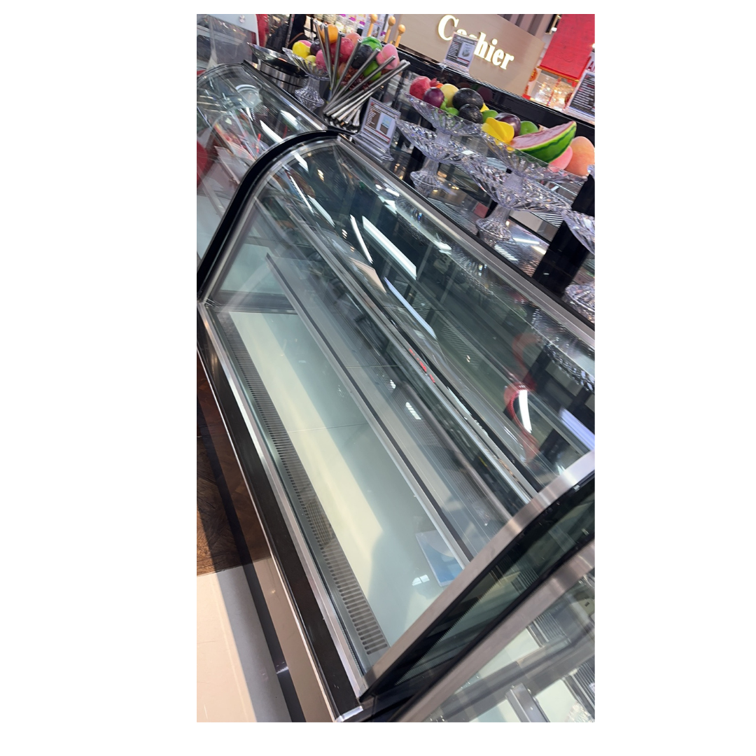 Commercial Display Refrigerator/Chiller, Food Showcase, Cooler With Cu ...