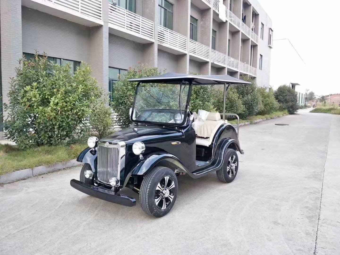 COOLBABY BDC01: 4-Seat Electric Vintage Tour Car | Efficient 48V/5KW P
