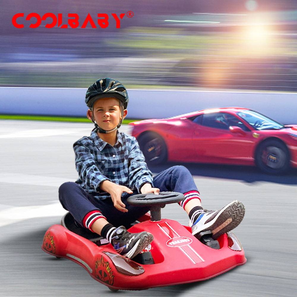 COOLBABY DP7A 3 Speed 36V Electric Scooter Drifting Ride On Scooter Cr
