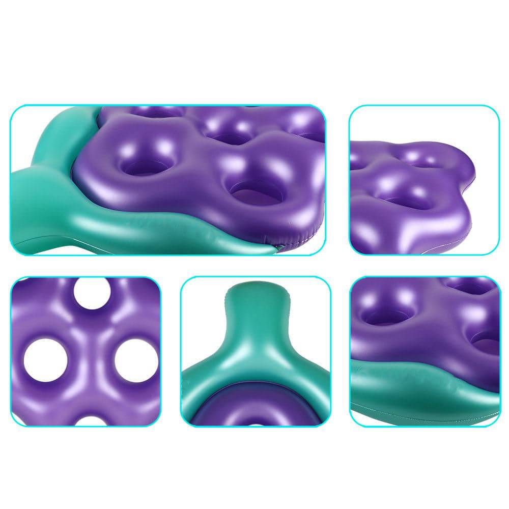 COOLBABY WQSJ-CQFP02 Grape Float Raft Adult Water Toy,Swimming Pool Fl