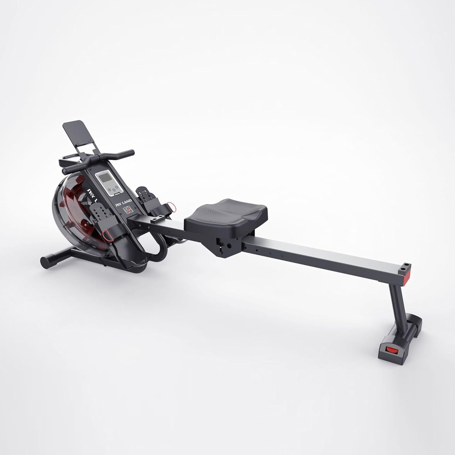 SKY LAND Water Rowing Machine, Gadget Holder, and App Connectivity GM ...