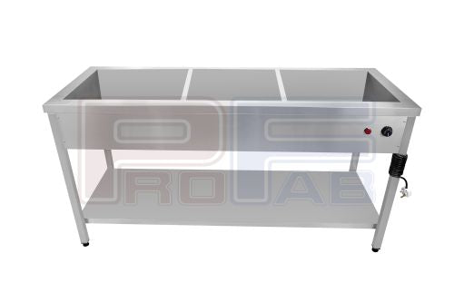 Three Container Bain Marie Open Type Stainless Steel– COOLBABY